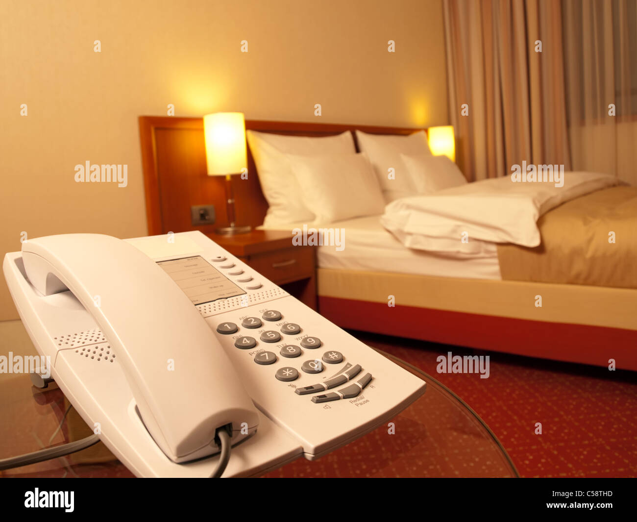 Hotel wake up call hi-res stock photography and images - Alamy