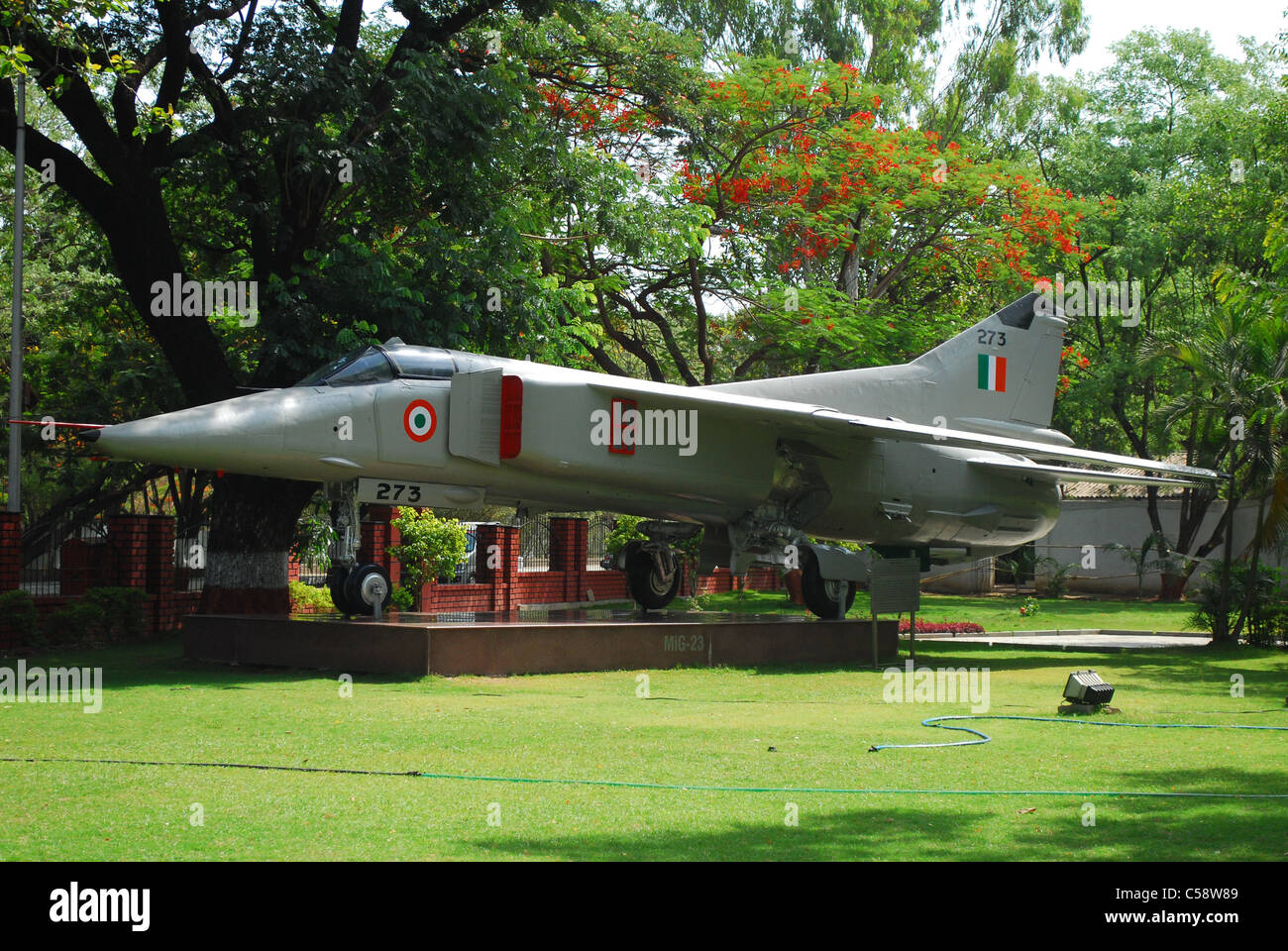 fighter plan in museum,park Stock Photo - Alamy