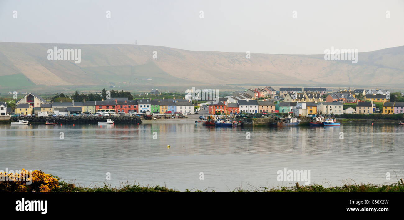 Valencia island co kerry ring of kerry valencia harbour hi-res stock ...