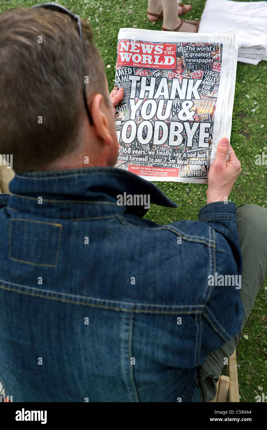 News of the world newspaper hi-res stock photography and images - Alamy