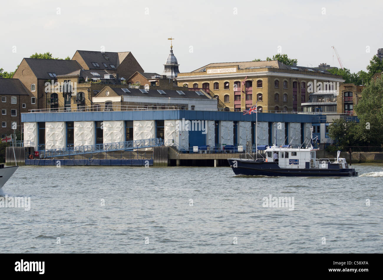 The headquarters of the Marine Support Unit of the Metropolitan Police ...
