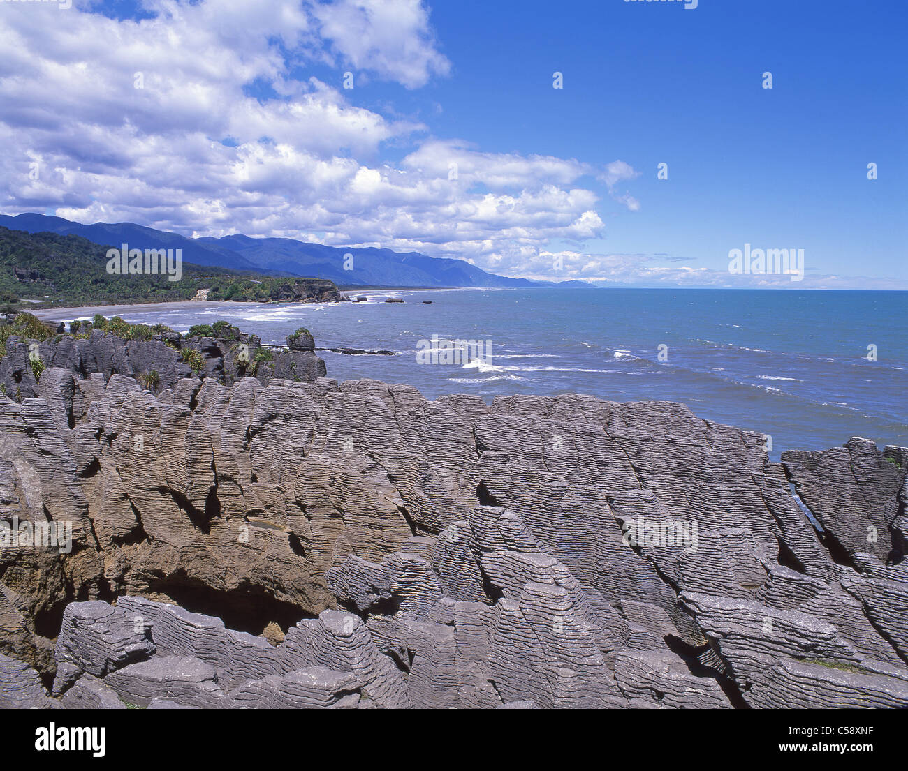 Pancake Rocks, Punakaiki, Paparoa National Park, West Coast Region ...