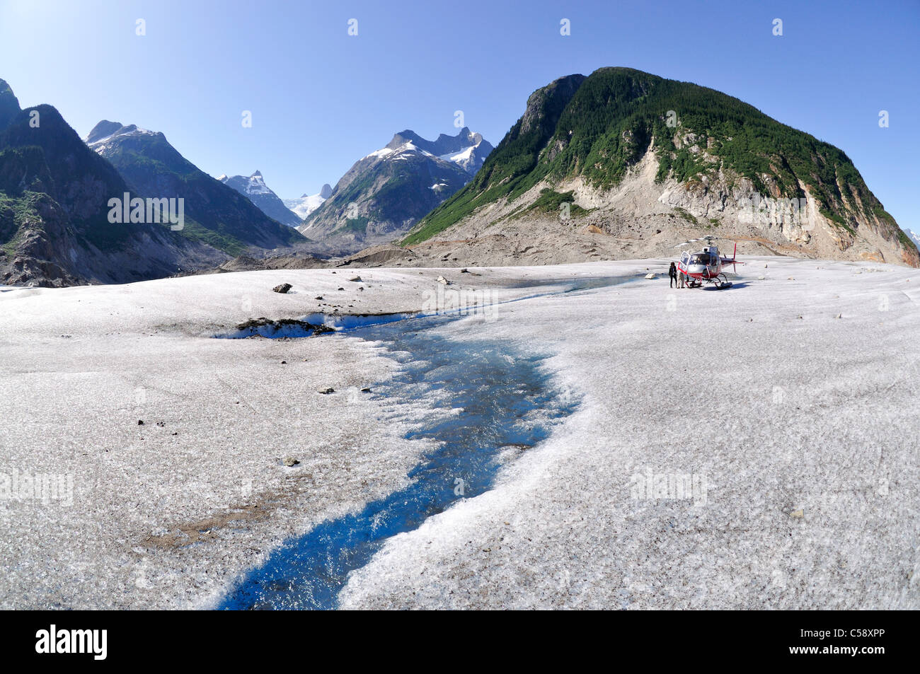 Gilkey Glacier Alaska Stock Photo - Alamy