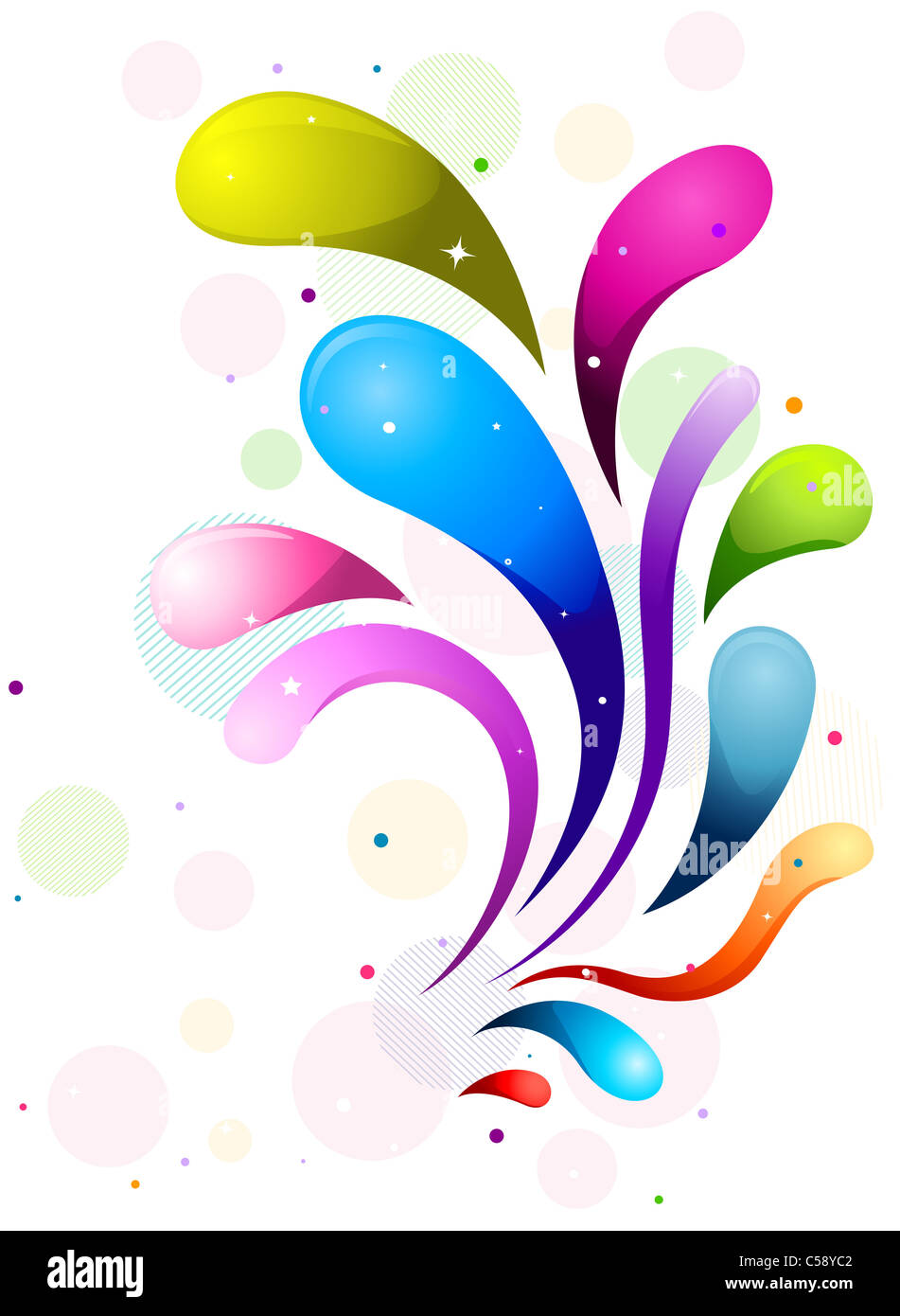 Colourful Swirls Design
