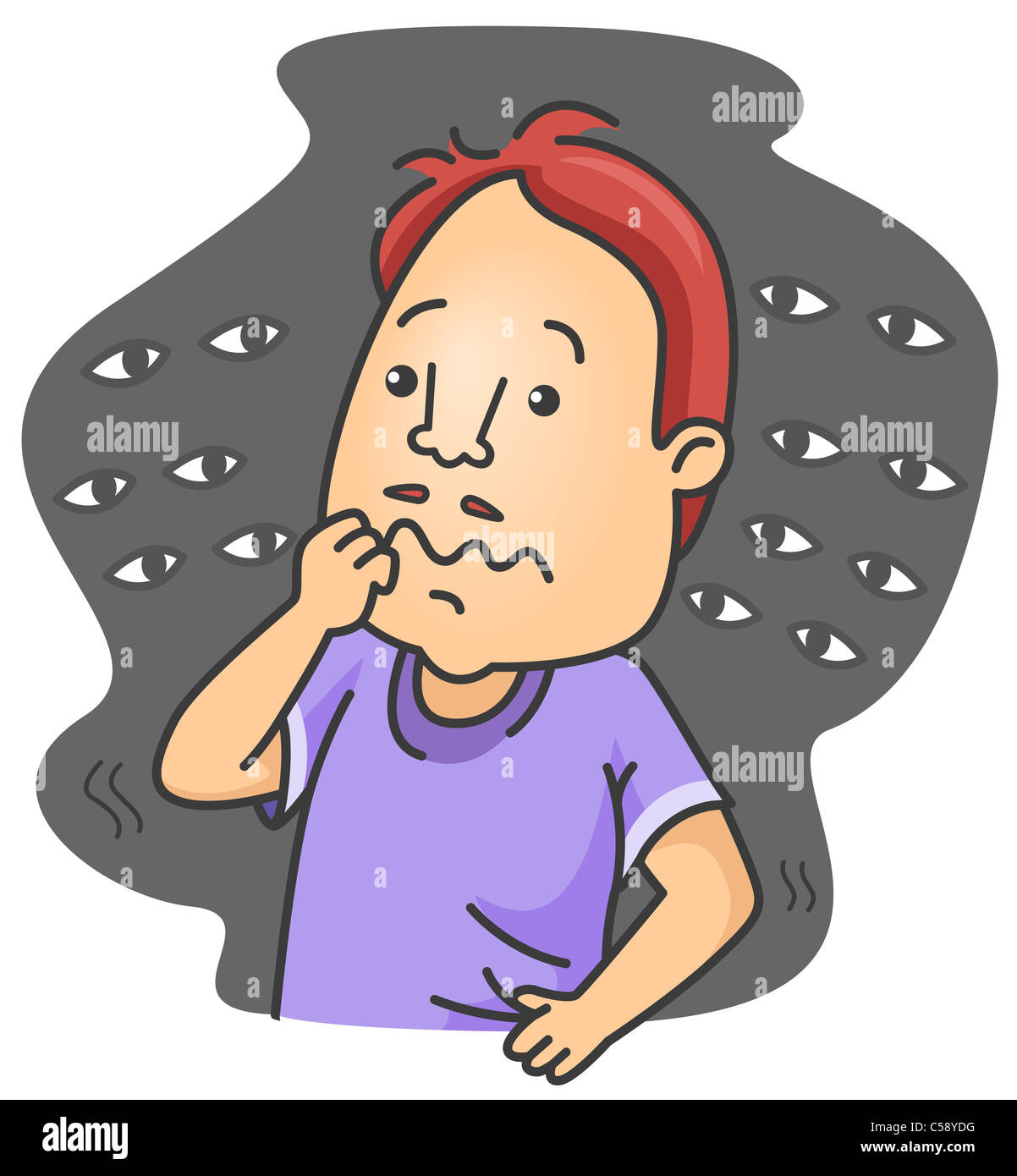 Paranoid Schizophrenia Cartoon