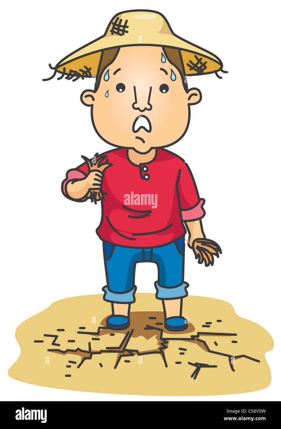 Farmer cartoon hi-res stock photography and images - Alamy