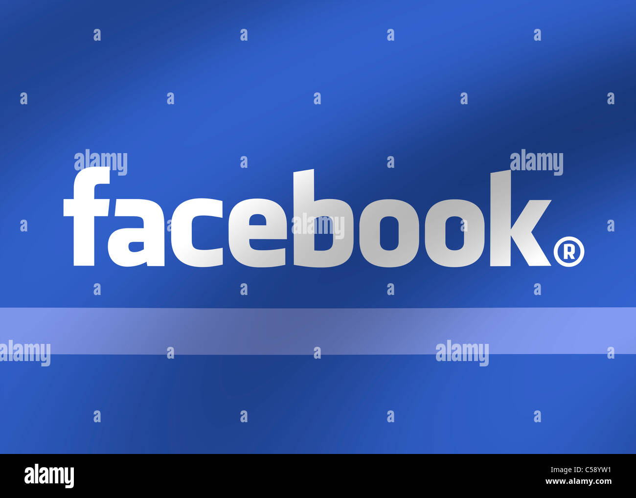 Facebook logo flag symbol emblem icon sign Stock Photo - Alamy