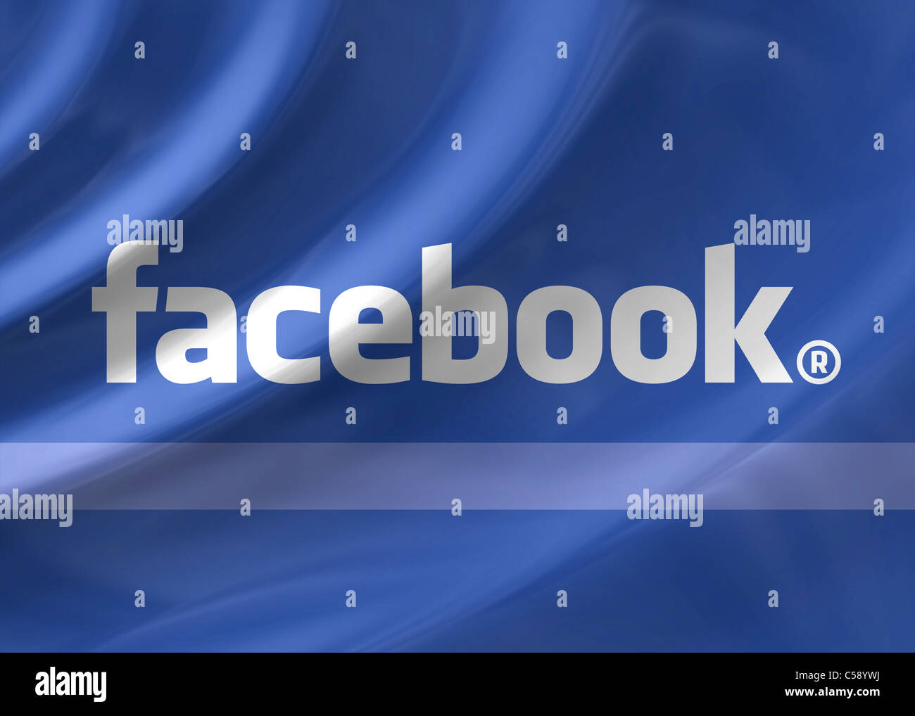 Facebook logo flag symbol emblem icon sign Stock Photo - Alamy