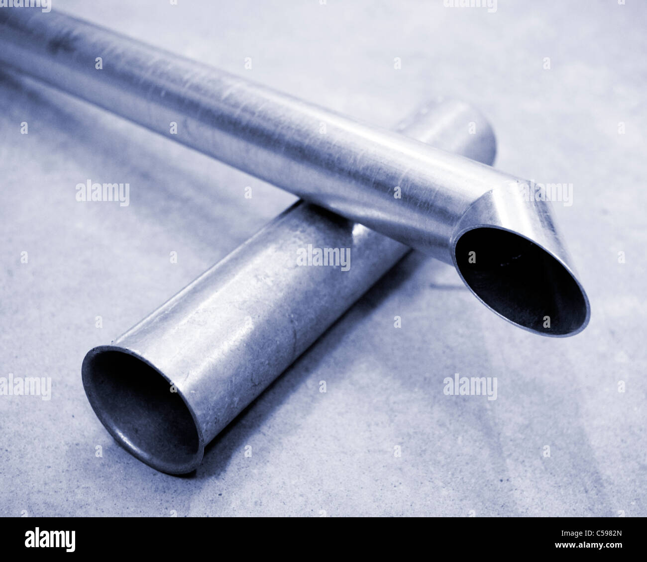 Metal ventilation pipes hi-res stock photography and images - Alamy