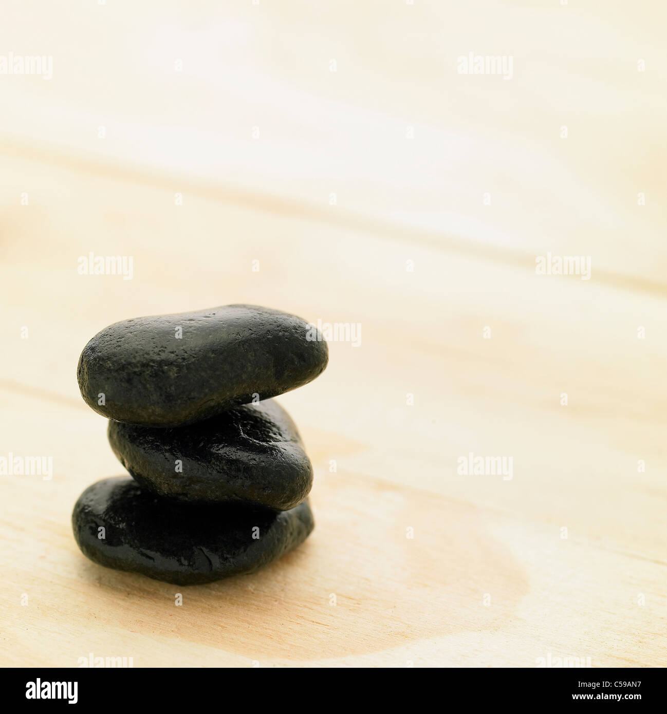 Close-up of stack of pebbles Stock Photo - Alamy