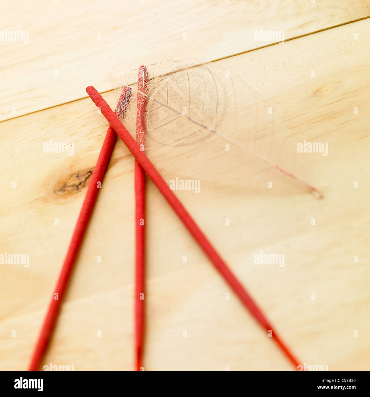 Close-up of Incense sticks Stock Photo - Alamy