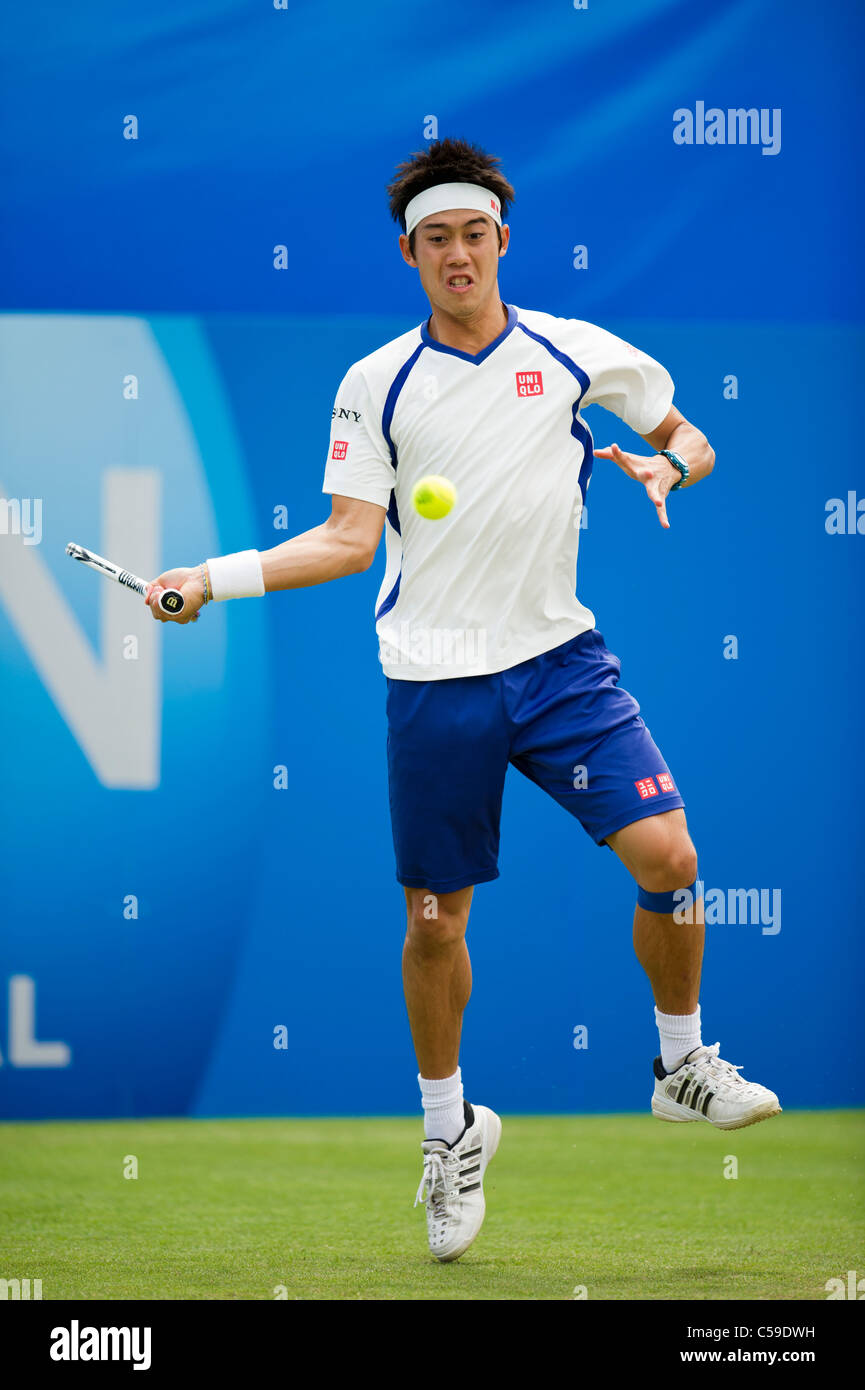 Kei nishikori racket hi-res stock photography and images - Alamy