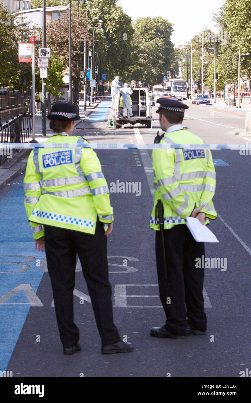 Brixton police station night hi-res stock photography and images - Alamy