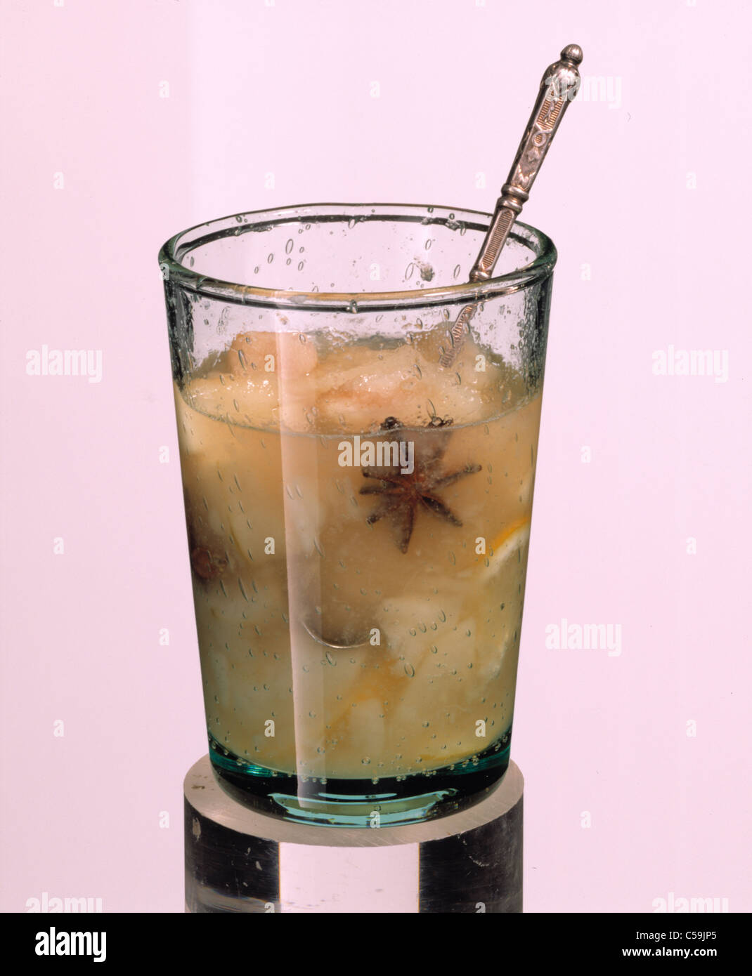 Pear - mash with anise Stock Photo - Alamy