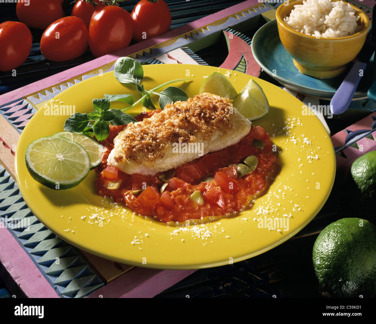 Caribbean recipes hi-res stock photography and images - Alamy