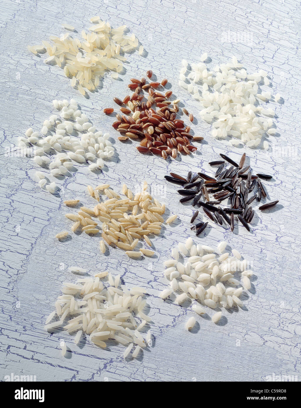 Still: Several types of rice Stock Photo - Alamy