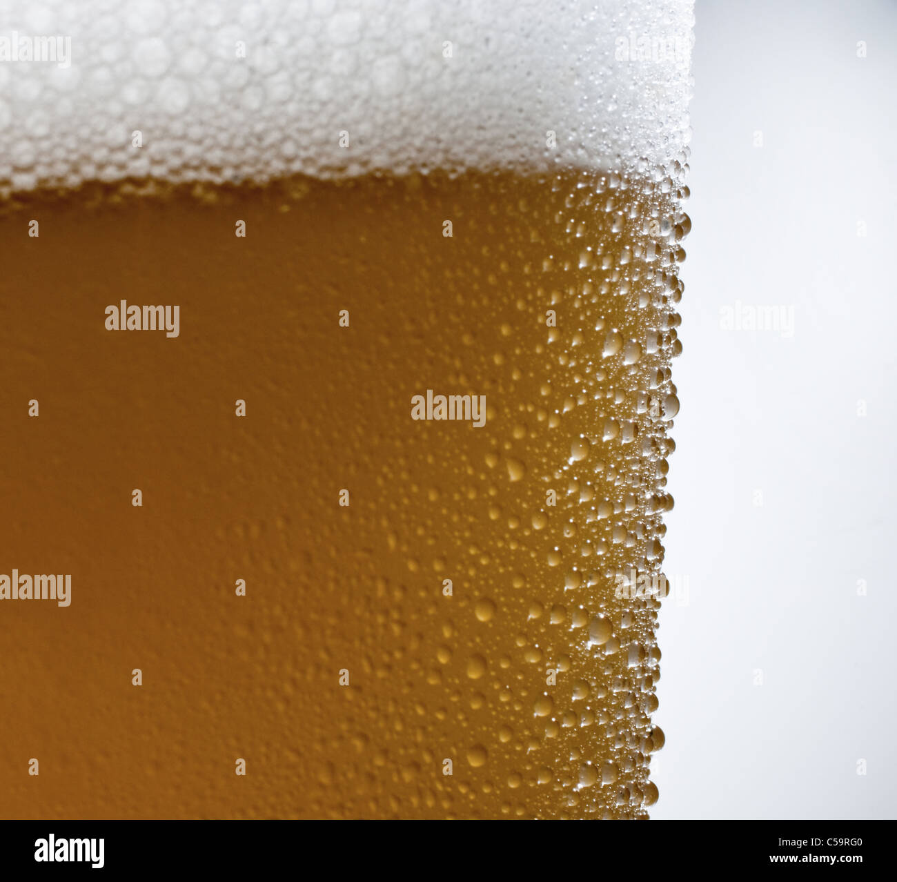 beer glass with dew Stock Photo - Alamy