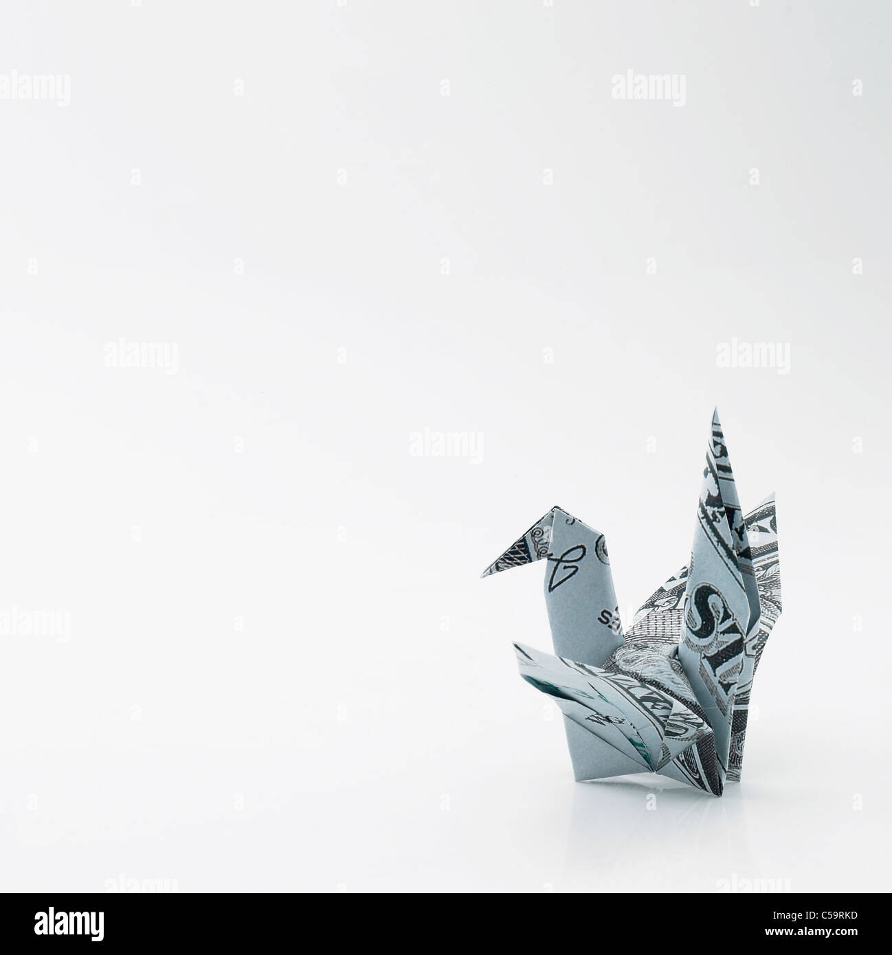 Origami crane newspaper hi-res stock photography and images - Alamy