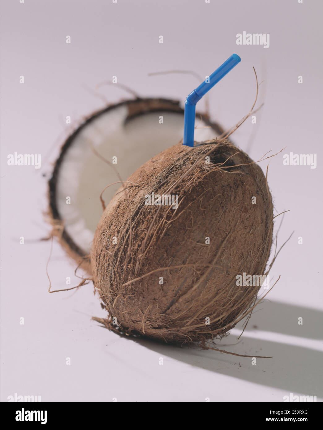 Cut out: Coconut Stock Photo - Alamy