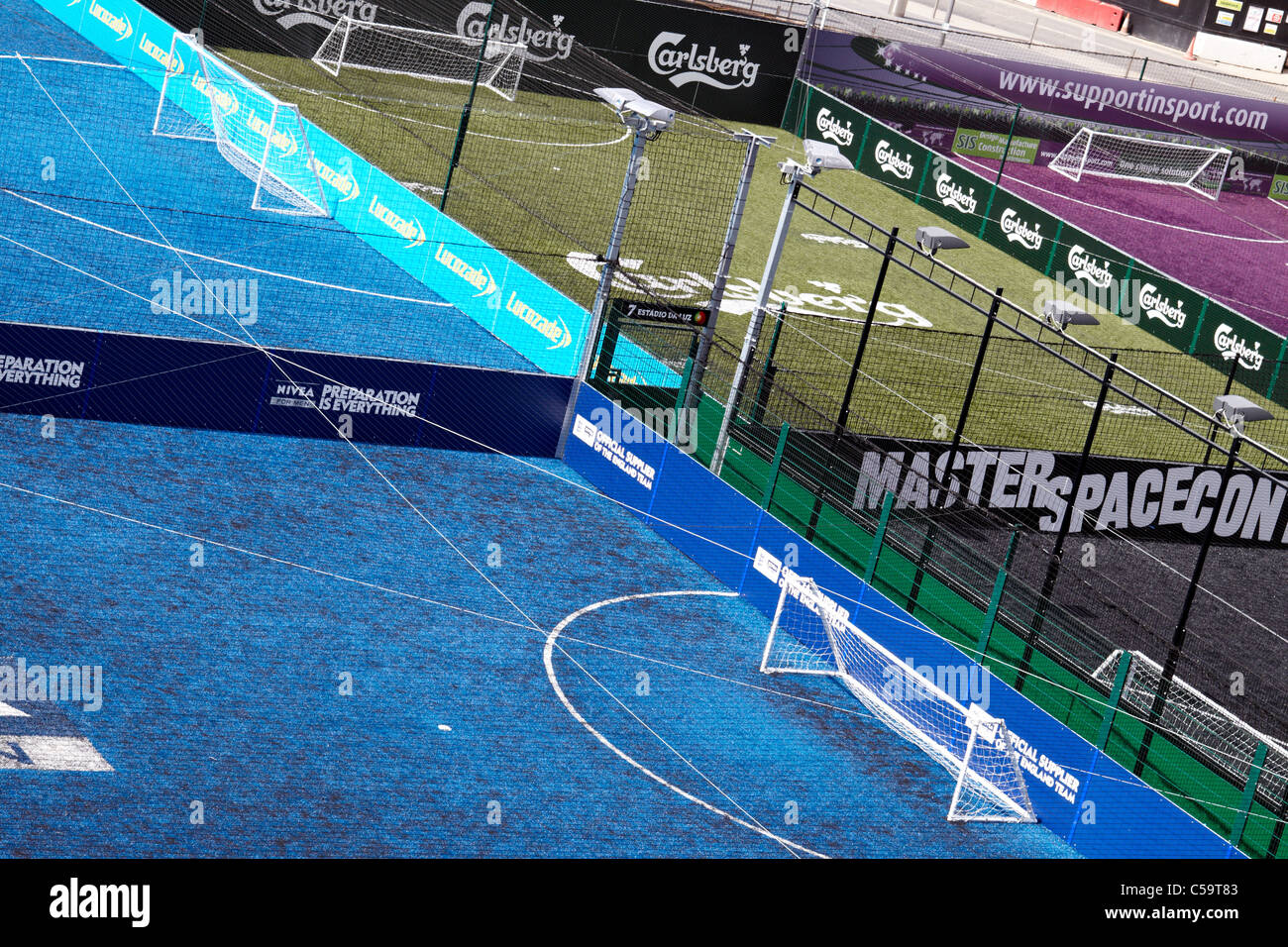 5 a side football hi-res stock photography and images - Alamy