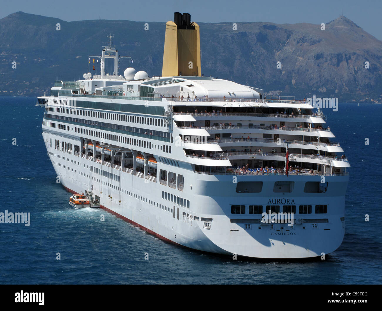 Cruise ship aurora hi-res stock photography and images - Alamy
