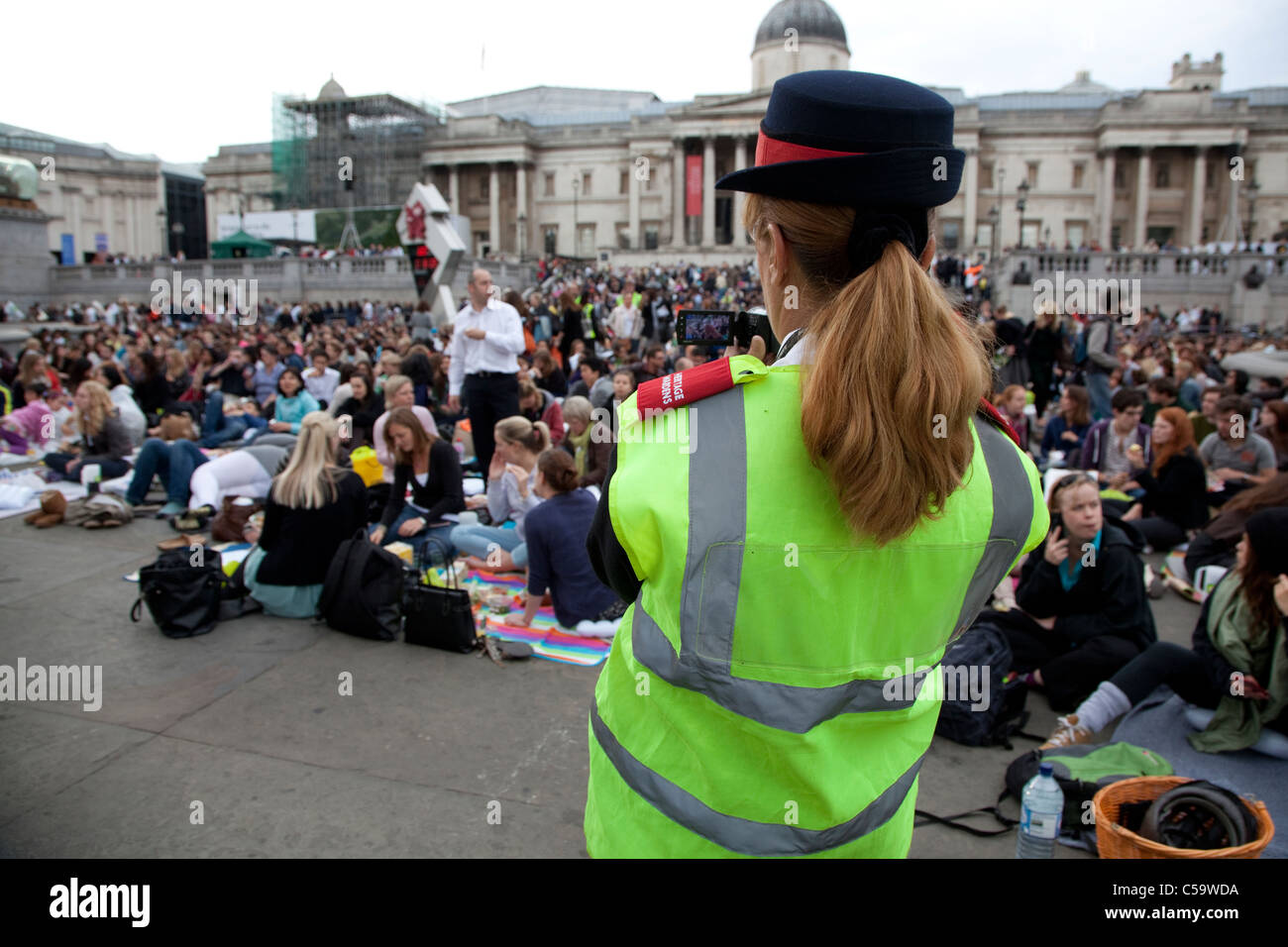 Heritage warden trafalgar square hi-res stock photography and images ...