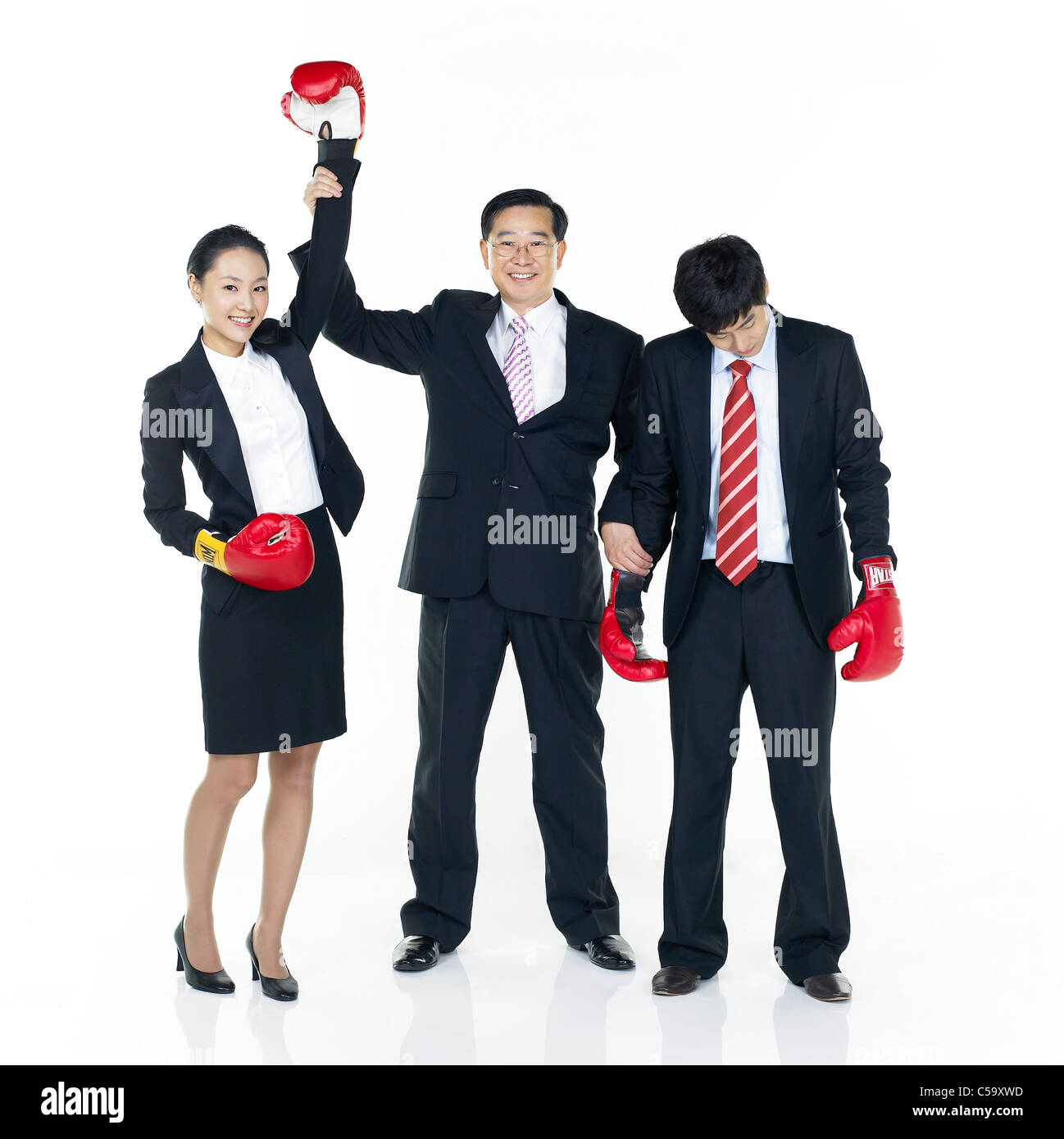 Women boxing referee hi-res stock photography and images - Alamy