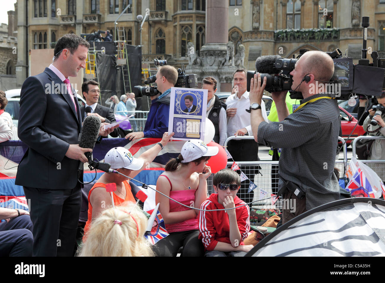 THE ROYAL WEDDING 2011 ,intense media interest of the group of Royal ...