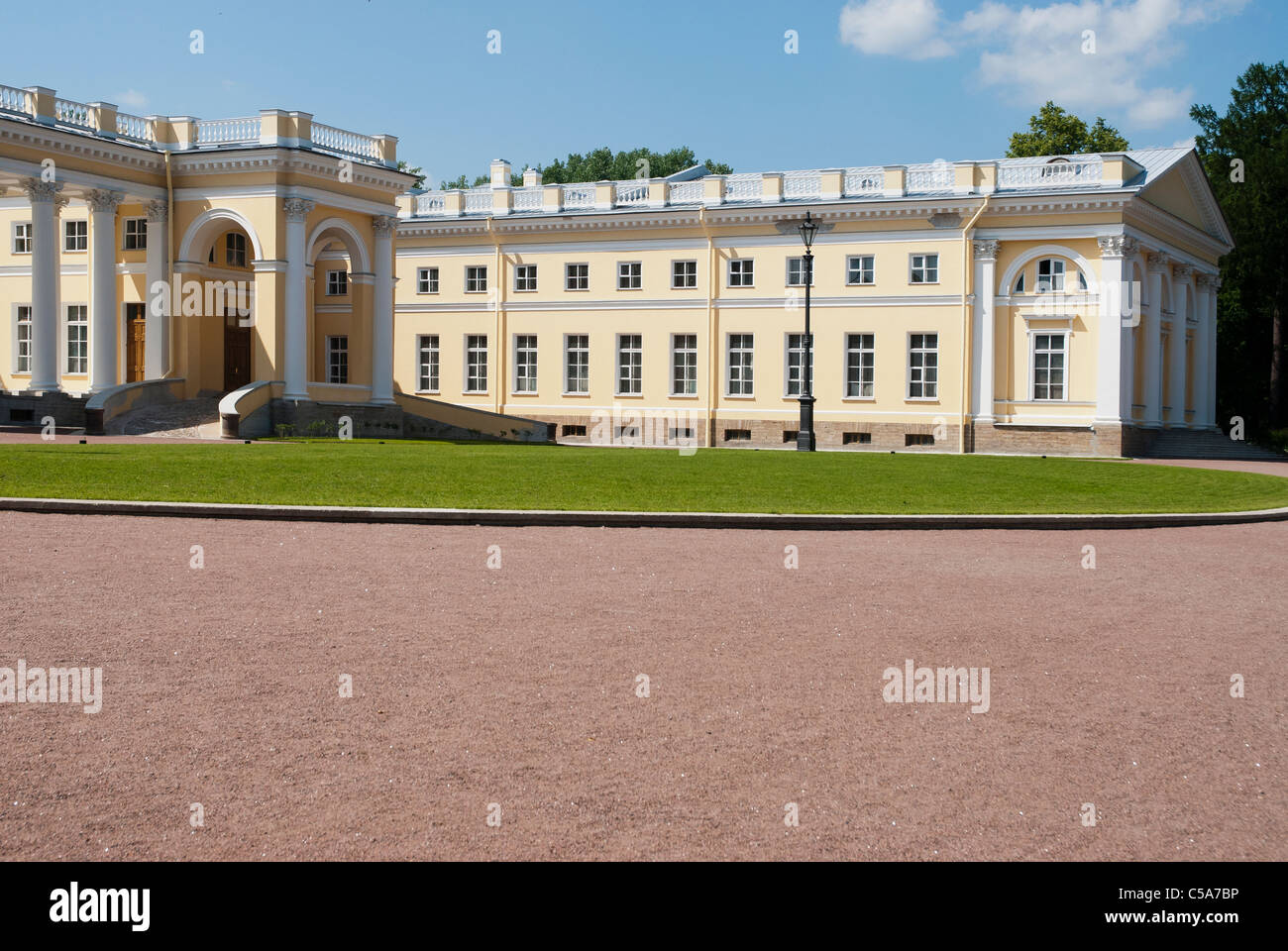 Alexander Palace in Pushkin. St.Petersburg, Russia Stock Photo - Alamy