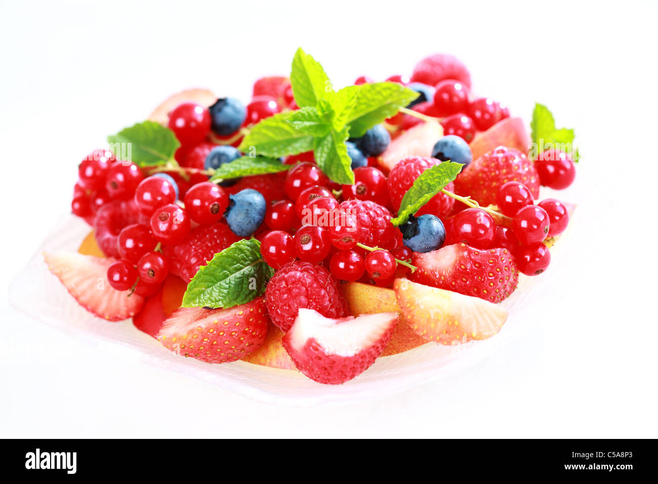 Bowl salad served in Cut Out Stock Images & Pictures - Alamy