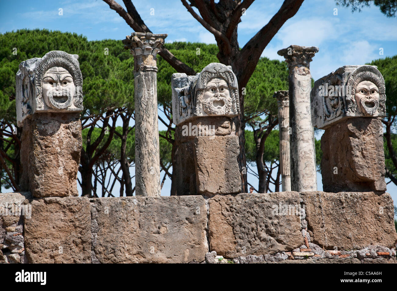 Ostia antica ancient port rome hi-res stock photography and images - Alamy