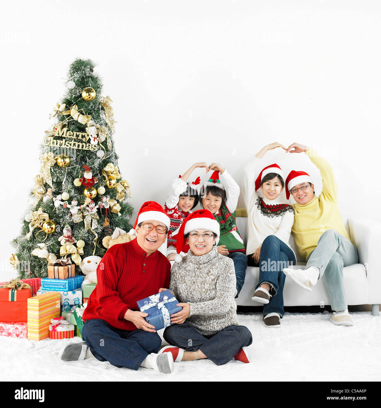 Father daughter enjoying family Cut Out Stock Images & Pictures - Alamy