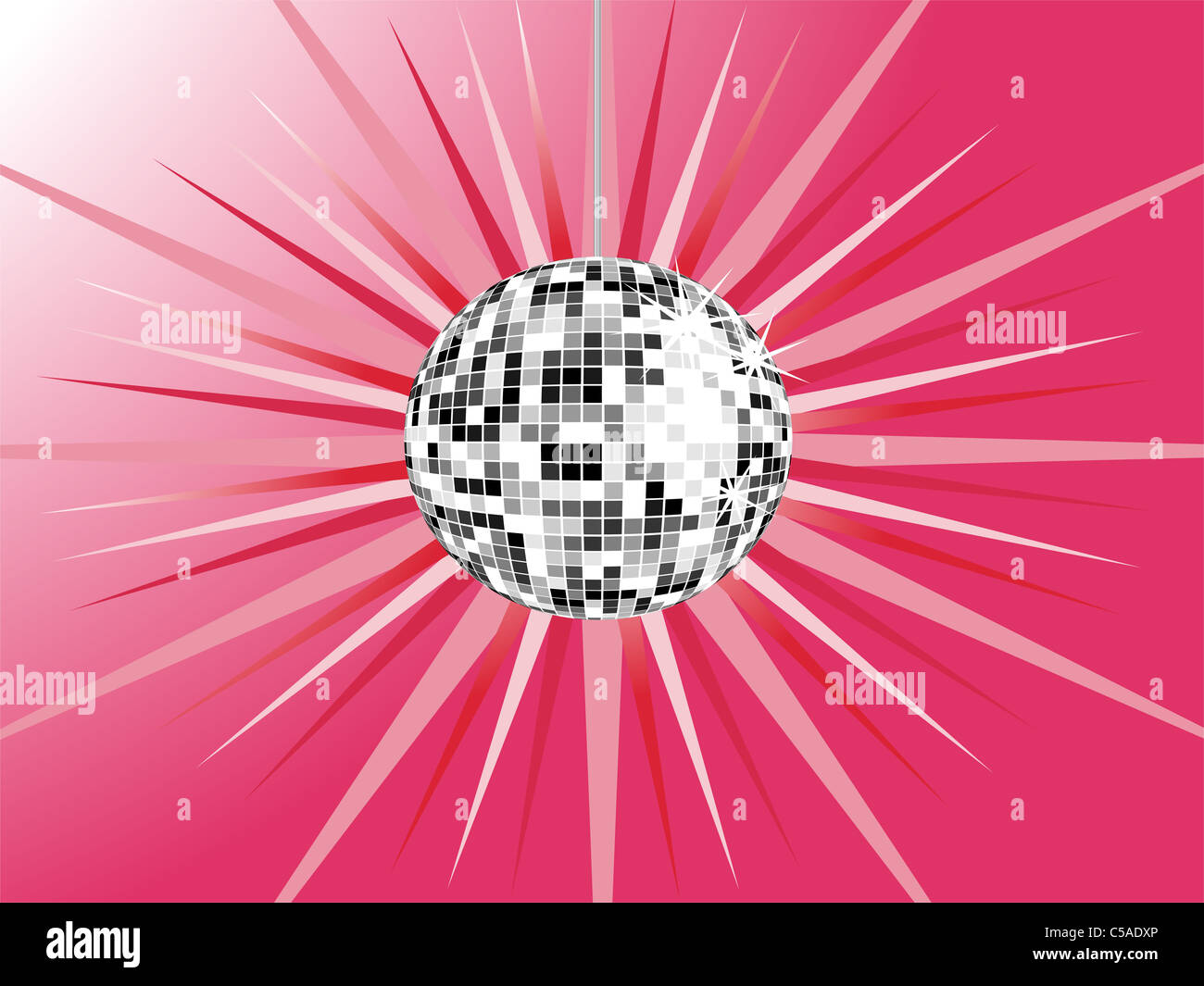 Silver mirror ball hi-res stock photography and images - Alamy