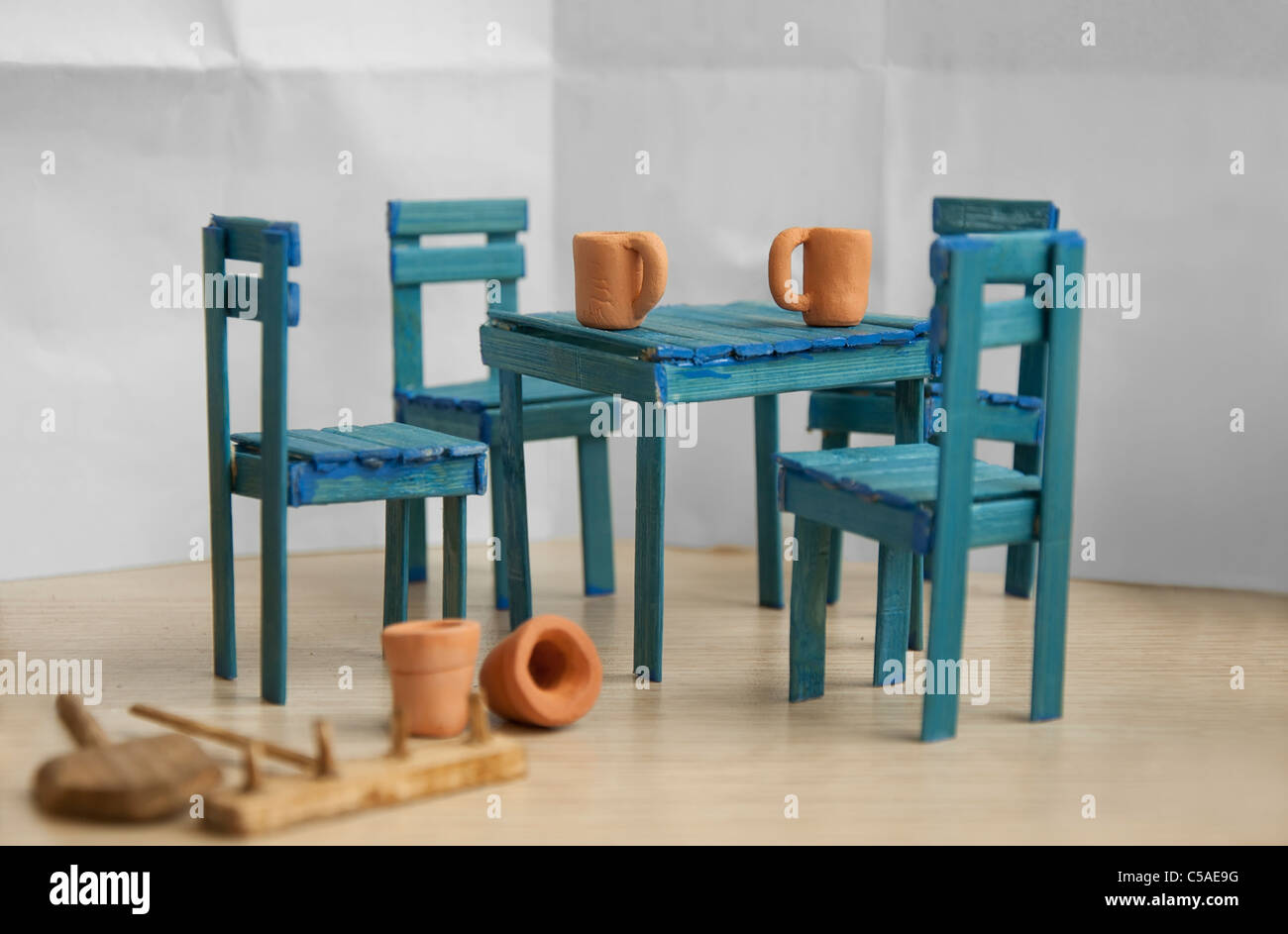 Four chairs shape chairs hi-res stock photography and images - Alamy