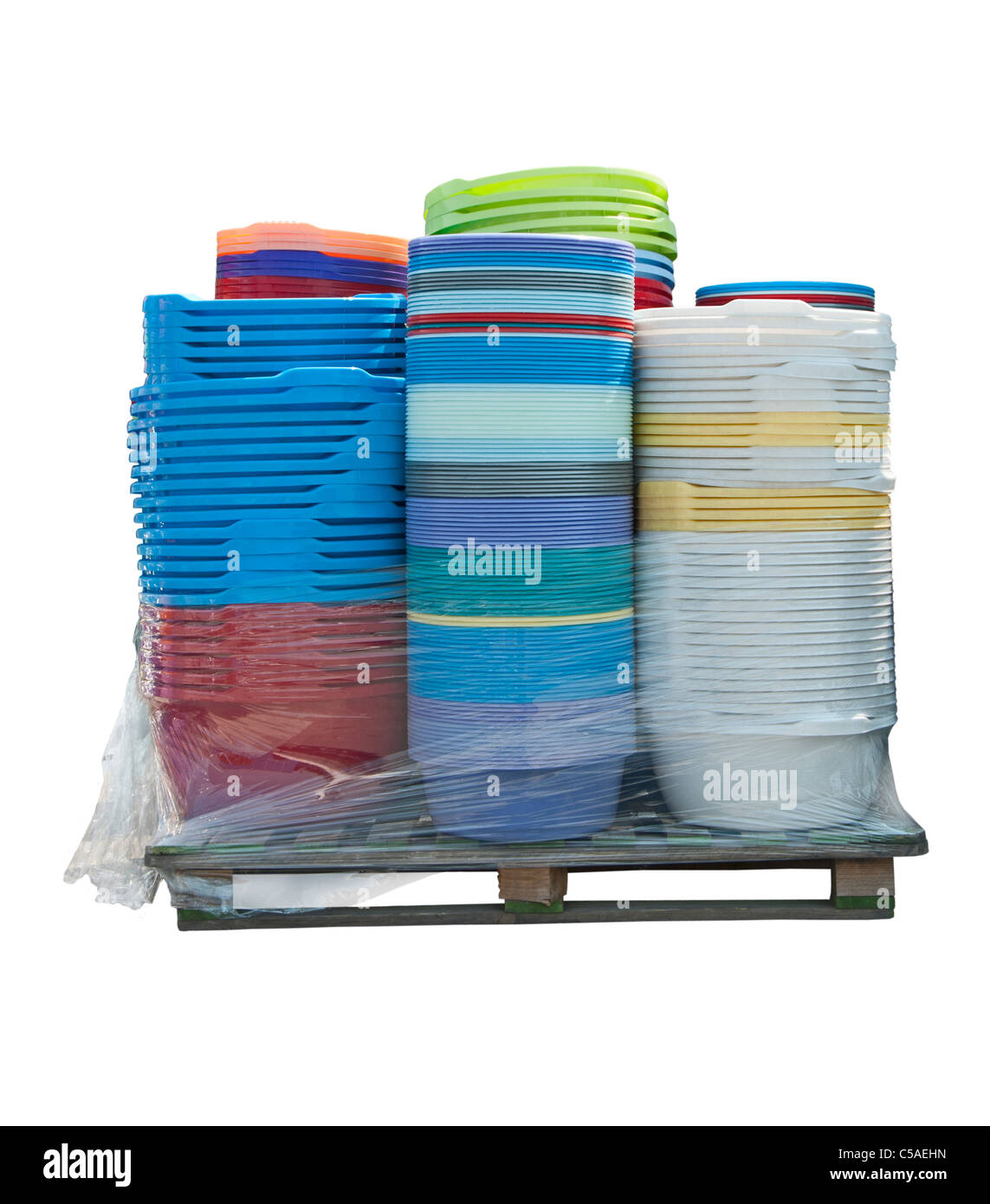 Concept blue white plastic Cut Out Stock Images & Pictures - Alamy