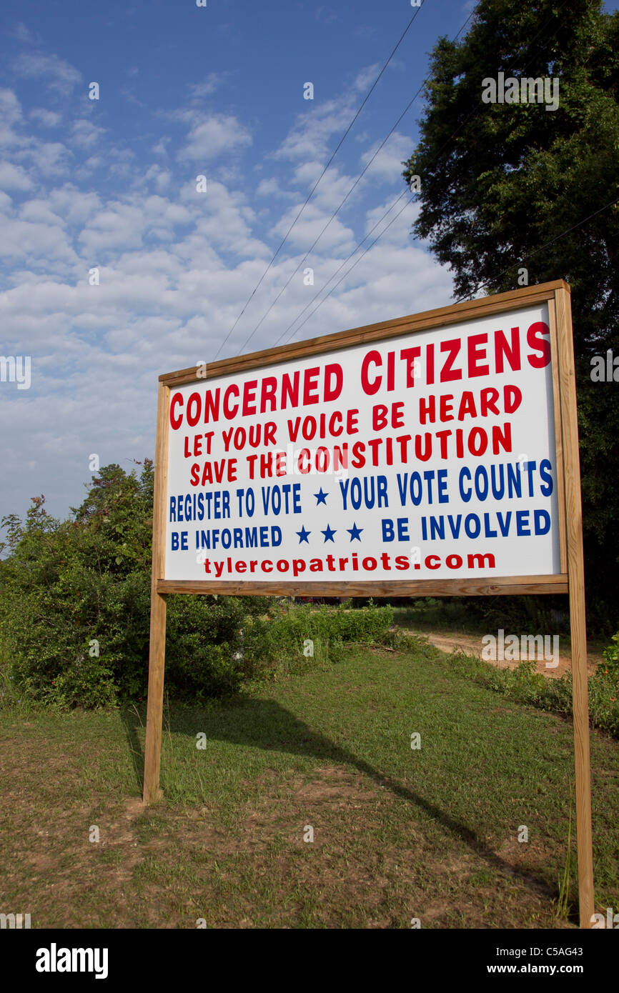 Vote conservative sign hi-res stock photography and images - Alamy