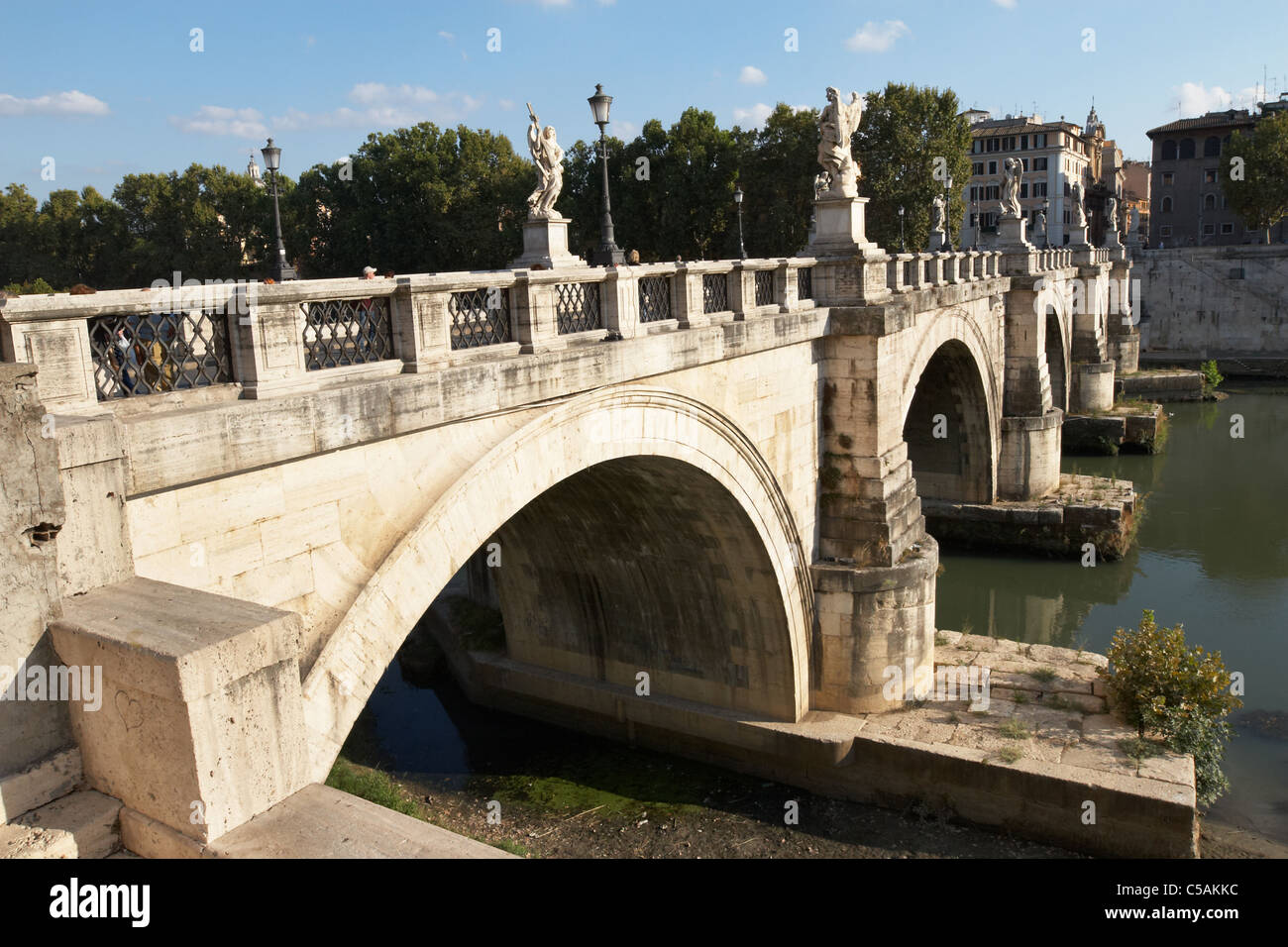 Bridge of San Angelo Stock Photo - Alamy