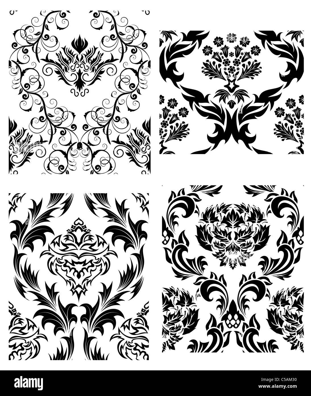 Venetian patterns Cut Out Stock Images & Pictures - Alamy