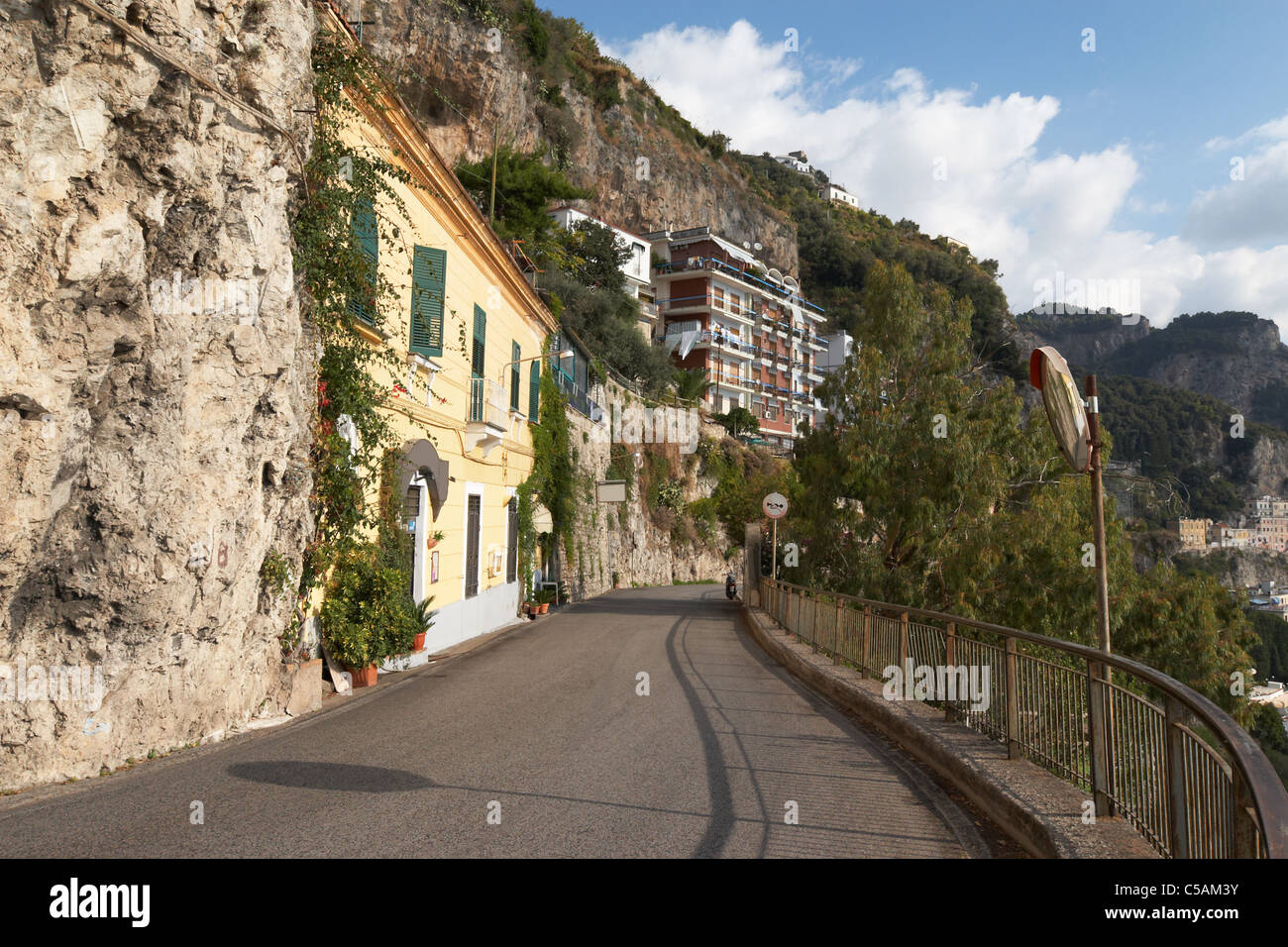 Amalfi coast road hi-res stock photography and images - Alamy