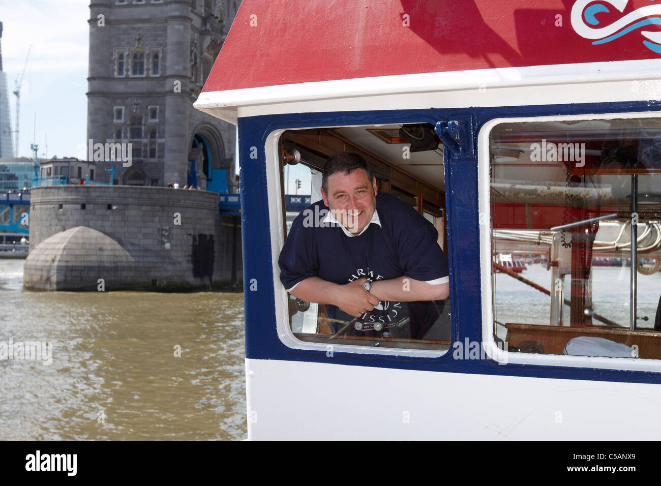 Jimmy Buchan, from the Trawlerman TV programme, on his fishing trawler ...
