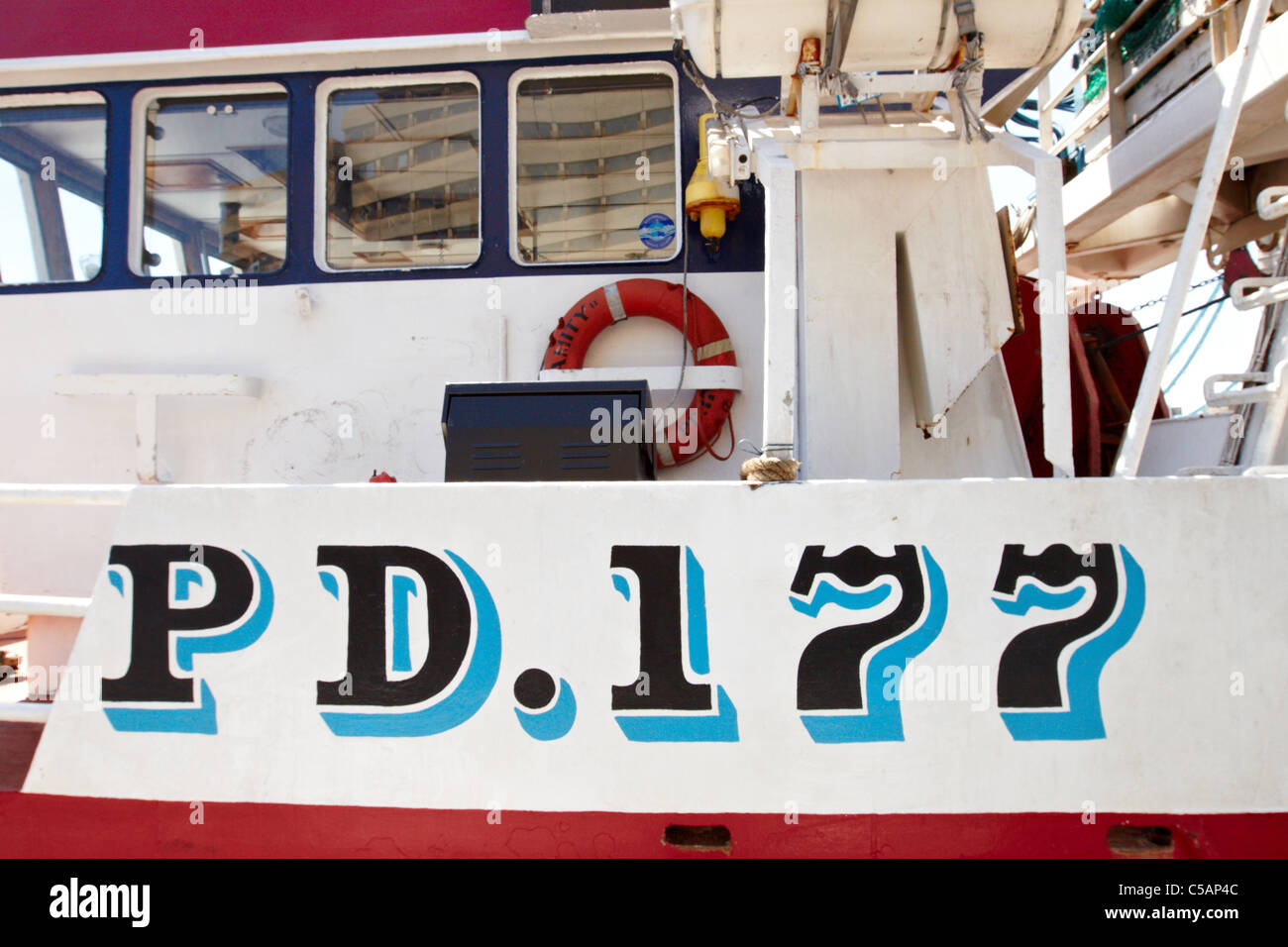 Jimmy Buchan, from the Trawlerman TV programme, on his fishing trawler ...