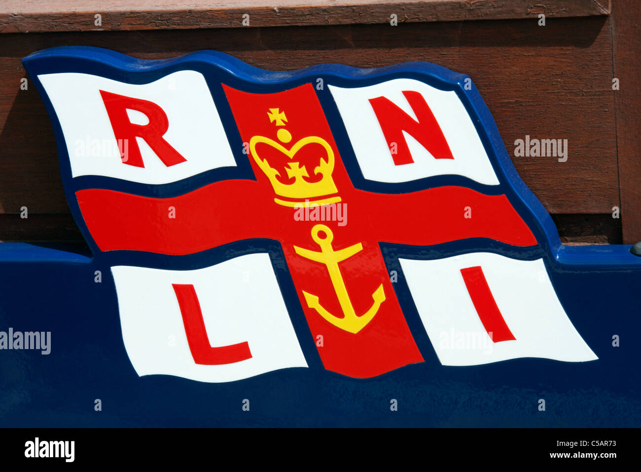 The royal national lifeboat institution logo hi-res stock photography ...