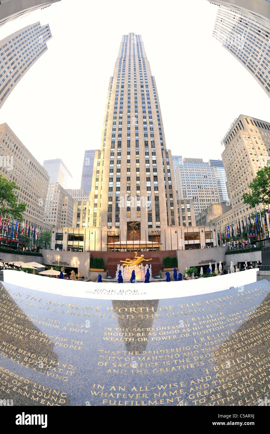 30 rockefeller center building hi-res stock photography and images - Alamy