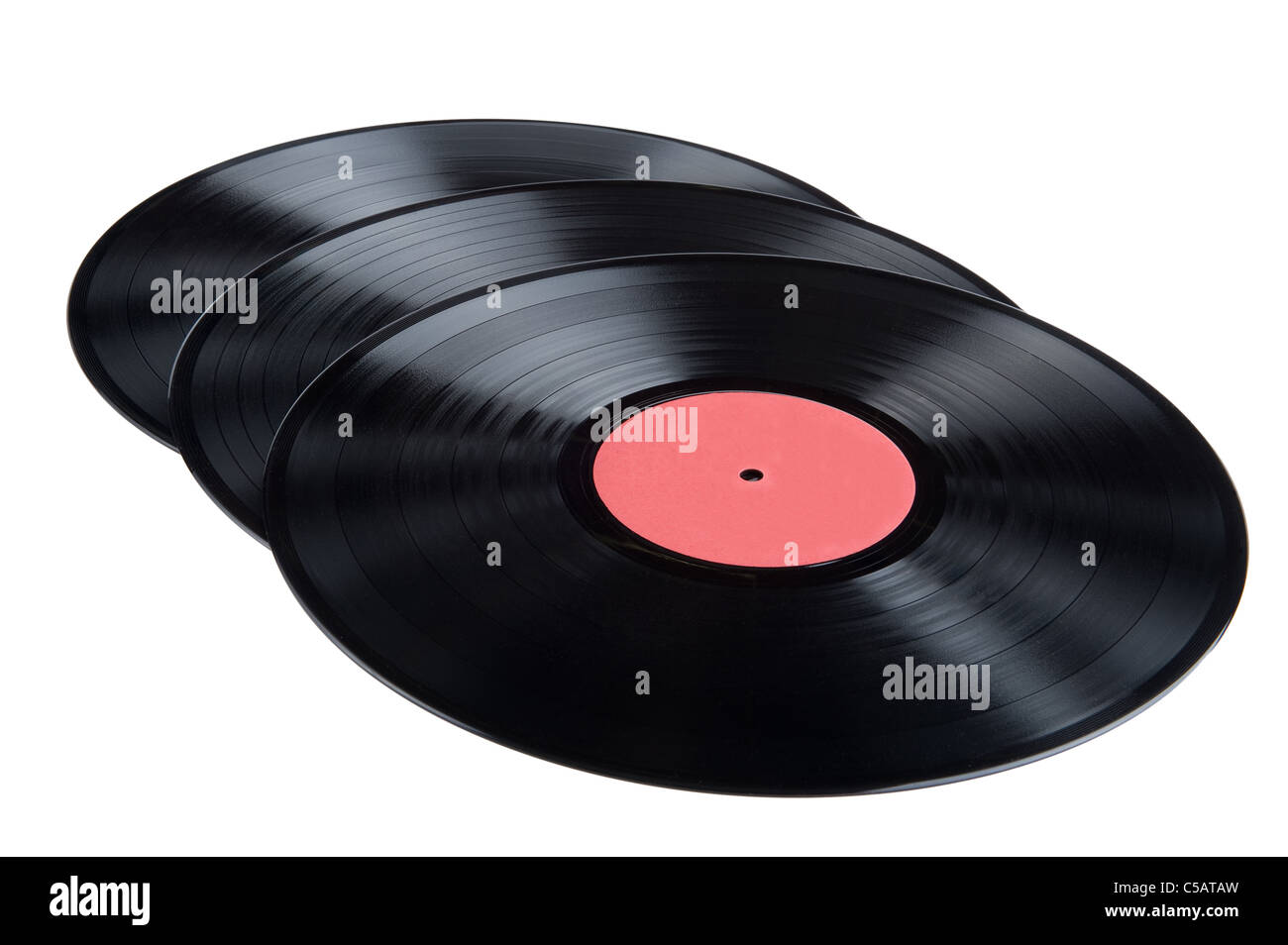 Vinyl record plate Cut Out Stock Images & Pictures - Alamy