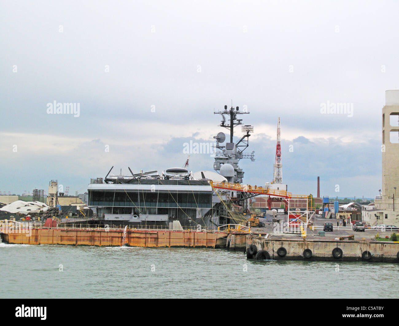 Intrepid air and space Museum in Manhattan New York City Stock Photo ...