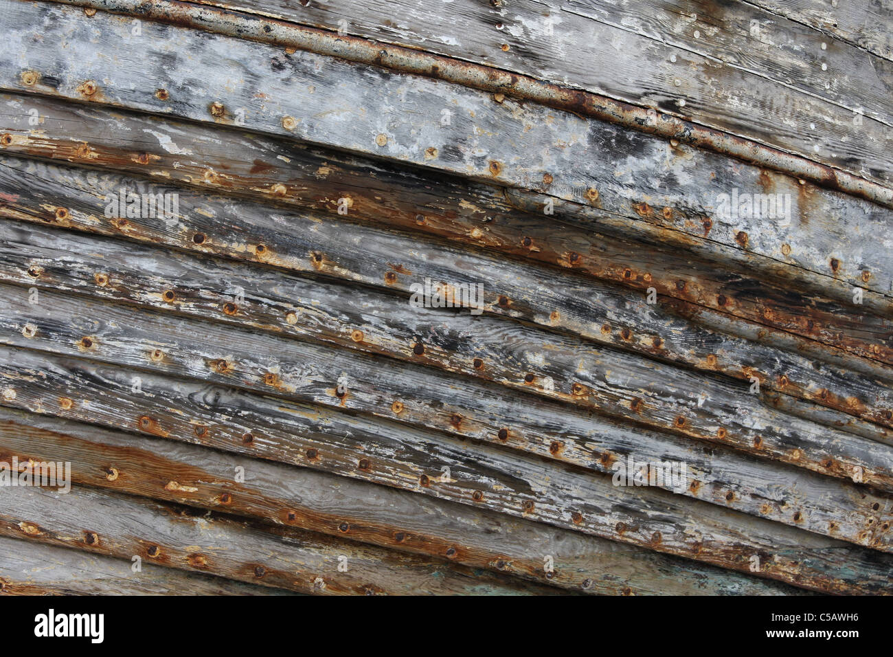 Close up of the hull of a wooden boat Stock Photo - Alamy