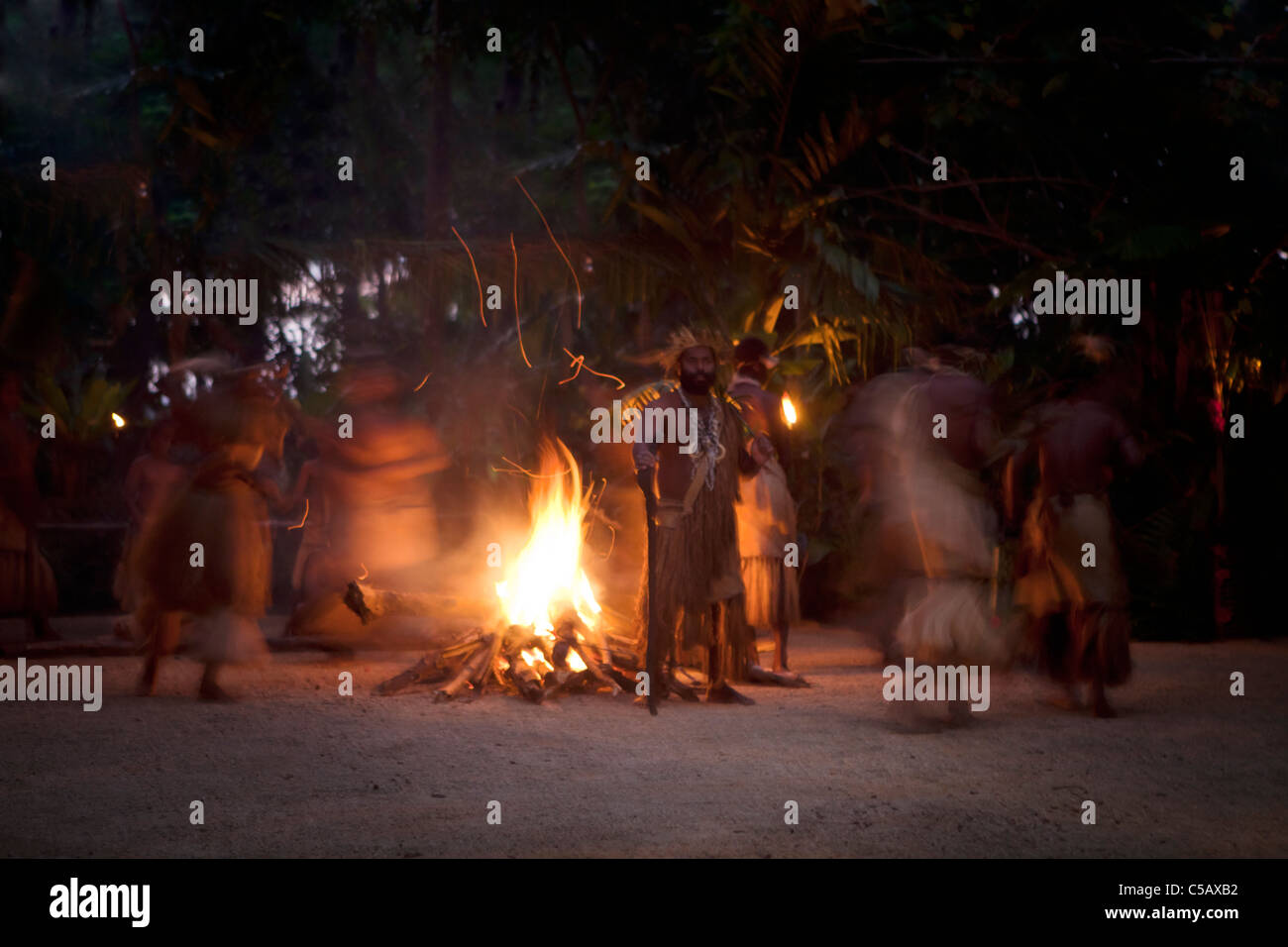 Local ceremonies performed by the indigenous people of Vanuatu Stock ...