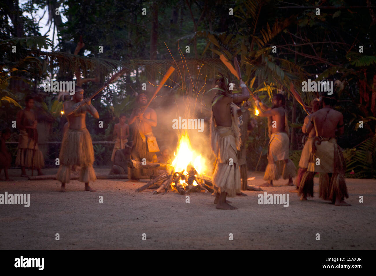 Local ceremonies performed by the indigenous people of Vanuatu Stock ...