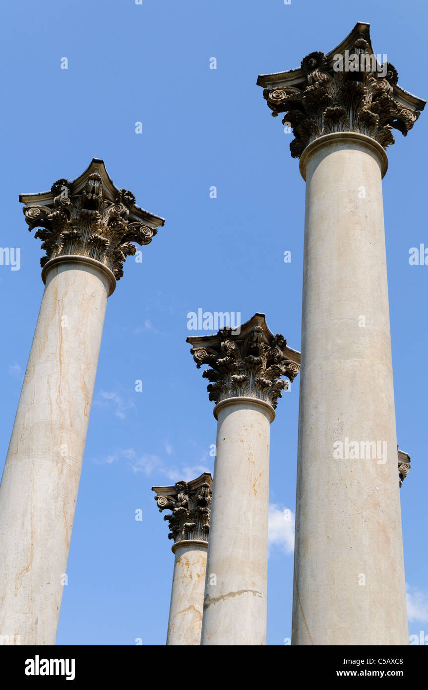 Capitol Columns US National Arboretum Washington DC // WASHINGTON DC ...