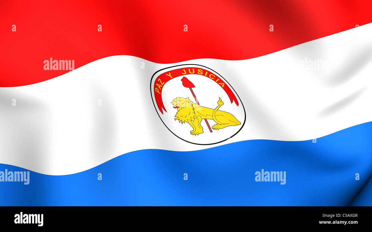 Flag of Paraguay. Close up. Front view Stock Photo - Alamy